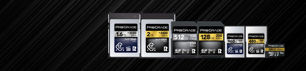 Memory Card - Collection | ProGrade Digital