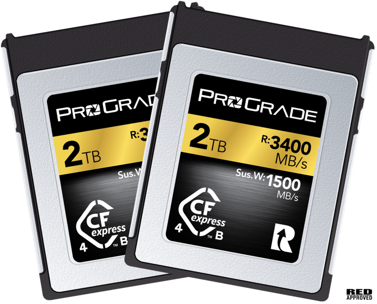 CFexpress 4.0 Type B Gold Memory Card | ProGrade Digital