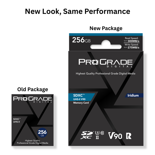 V90 SD Iridium Memory Card | ProGrade Digital