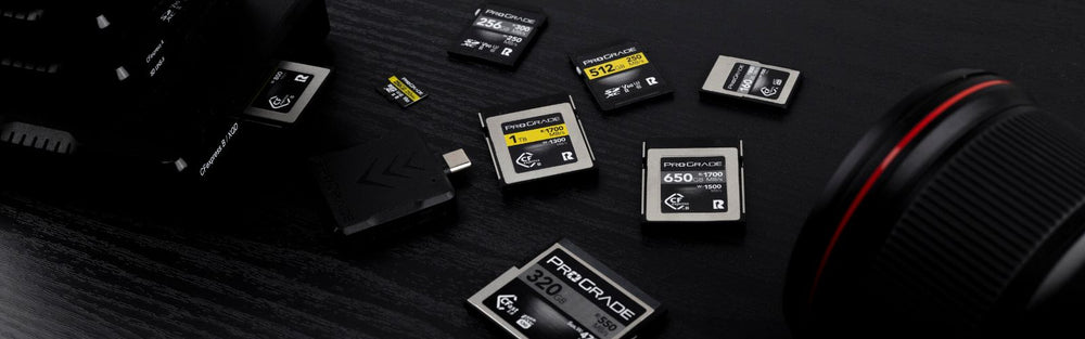 Purchase Memory Cards & Memory Card Readers | ProGrade Digital