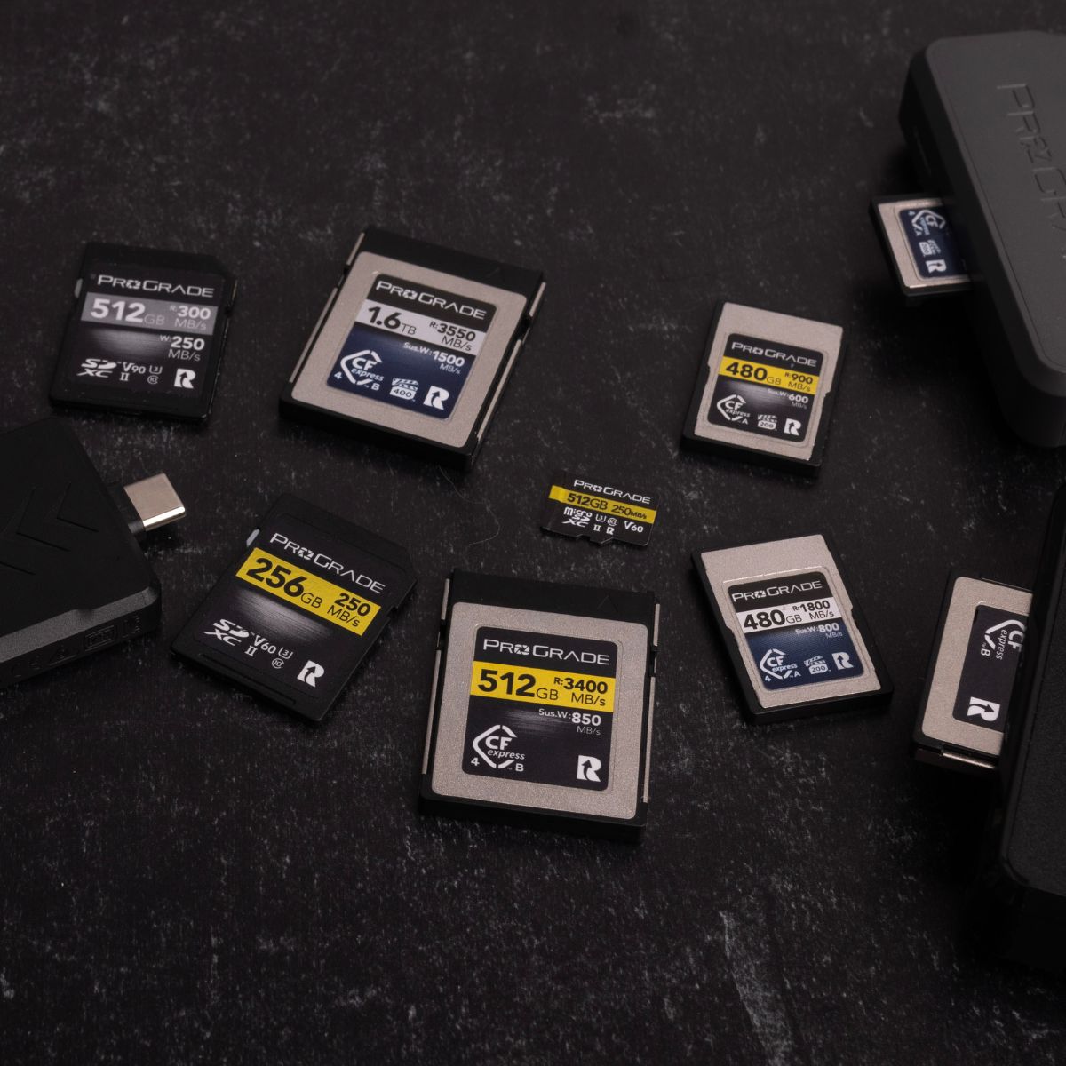 Purchase Memory Cards & Memory Card Readers | ProGrade Digital