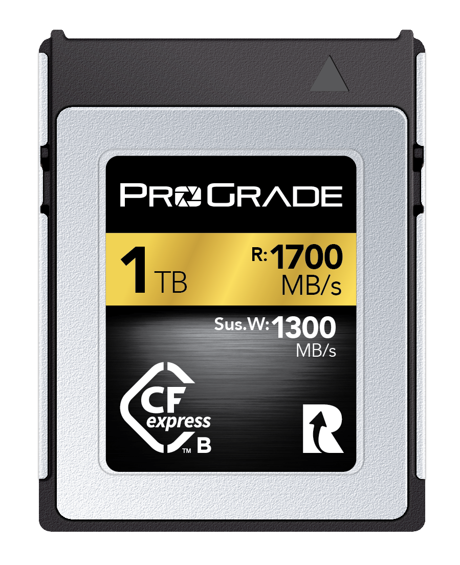 CFexpress Type B 1700 Gold Memory Card | ProGrade Digital