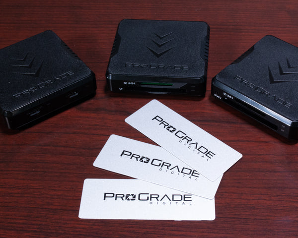 Digital Metal Plates for Memory Card Readers | ProGrade Digital